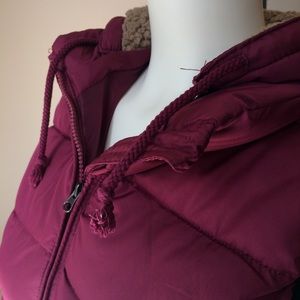 Ruff Hewn | Jackets & Coats | Ruffhewn Maroon Puffer Vest M | Poshmark